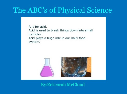 Physical Science Abc Book