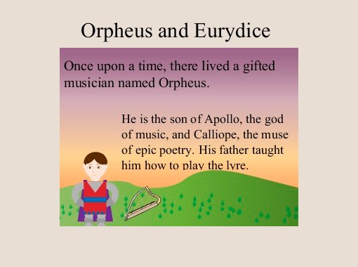 "Orpheus and Eurydice" - Free stories online. Create books for kids ...