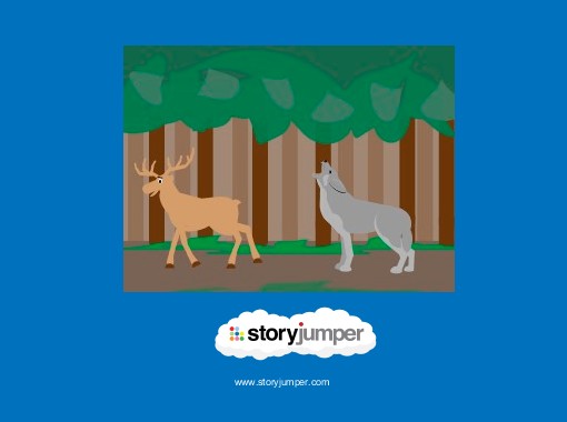 "El lobo y el ciervo" - Free stories online. Create books for kids ...
