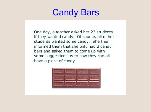 "Candy Bars" - Free stories online. Create books for kids | StoryJumper
