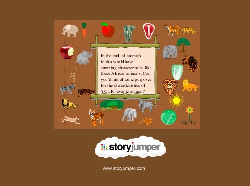 "African Animals" - Free stories online. Create books for kids ...