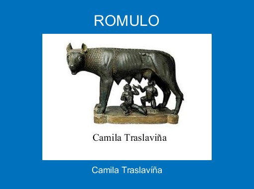"ROMULO" - Free stories online. Create books for kids | StoryJumper