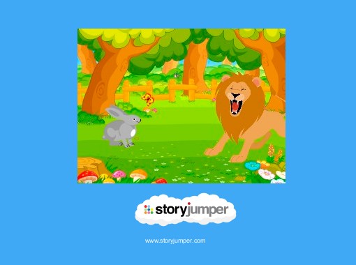 "The Lion and the Rabbit" - Free stories online. Create books for kids ...