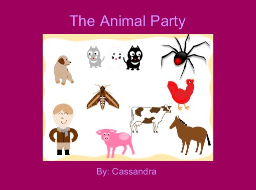 "The Animal Party" - Free stories online. Create books for kids ...