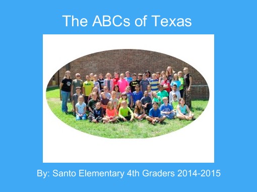"The ABCs of Texas" - Free stories online. Create books for kids ...