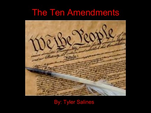 "The Ten Amendments" - Free stories online. Create books for kids ...