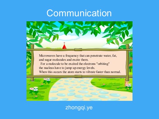 "Communication" - Free stories online. Create books for kids | StoryJumper