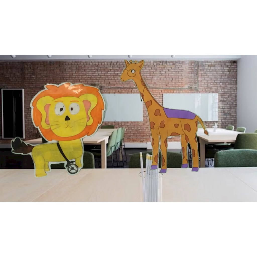 "The disabled lion" - Free stories online. Create books for kids ...