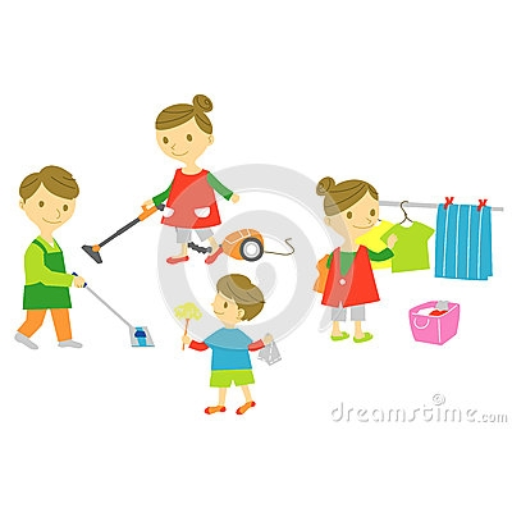 "Our household chores story" - Free stories online. Create books for ...